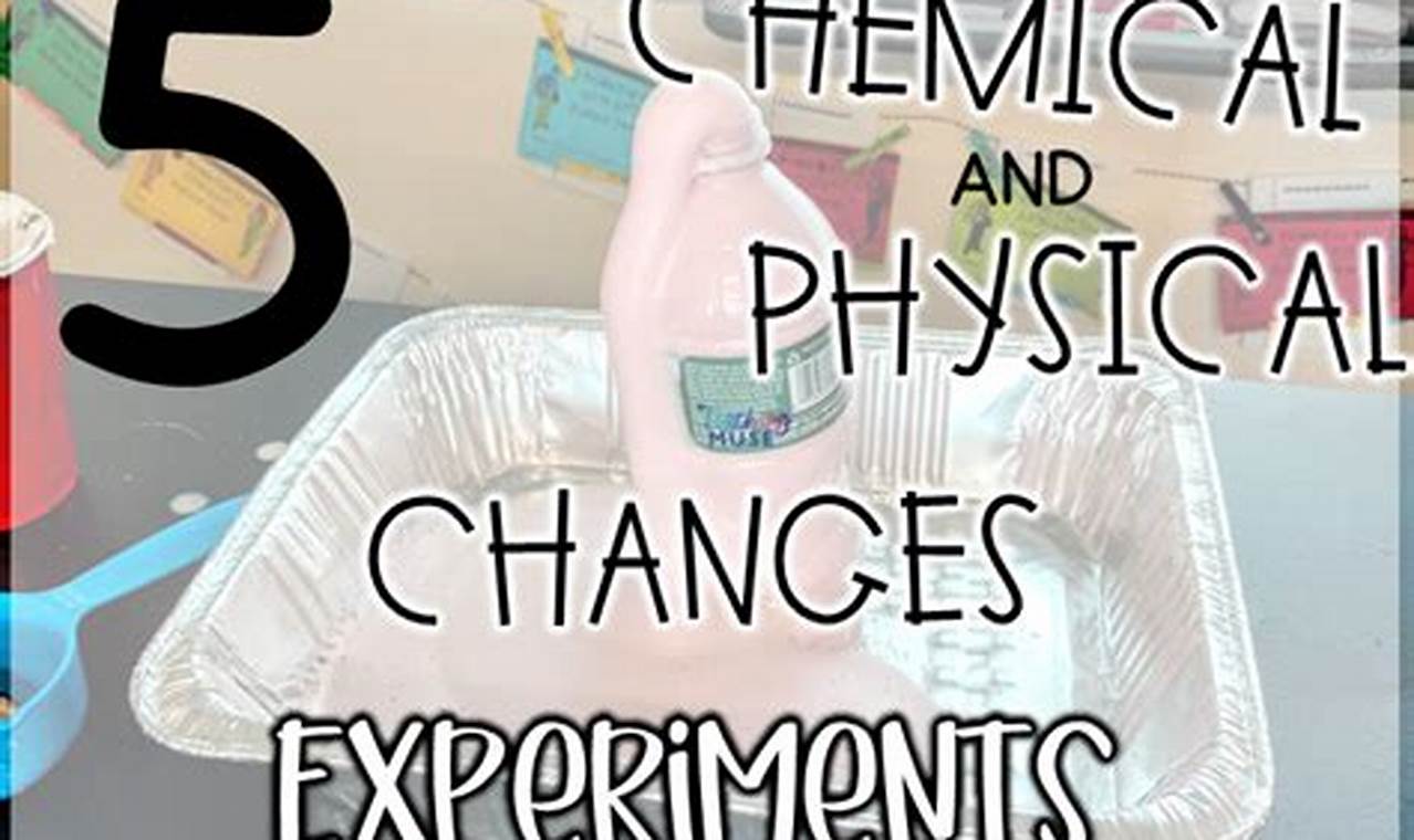 Exploring Chemical & Physical Changes Lab