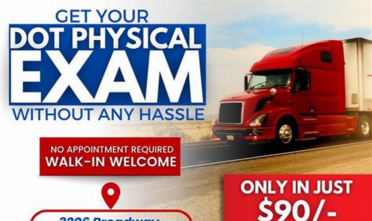 Get Your DOT Physical Fast | Urgent Care