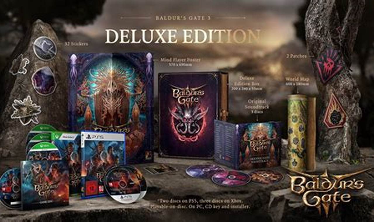 Own Baldur's Gate 3: Physical Editions & Merch