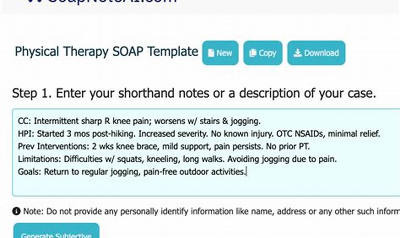 AI-Powered Physical Therapy Notes: A Guide