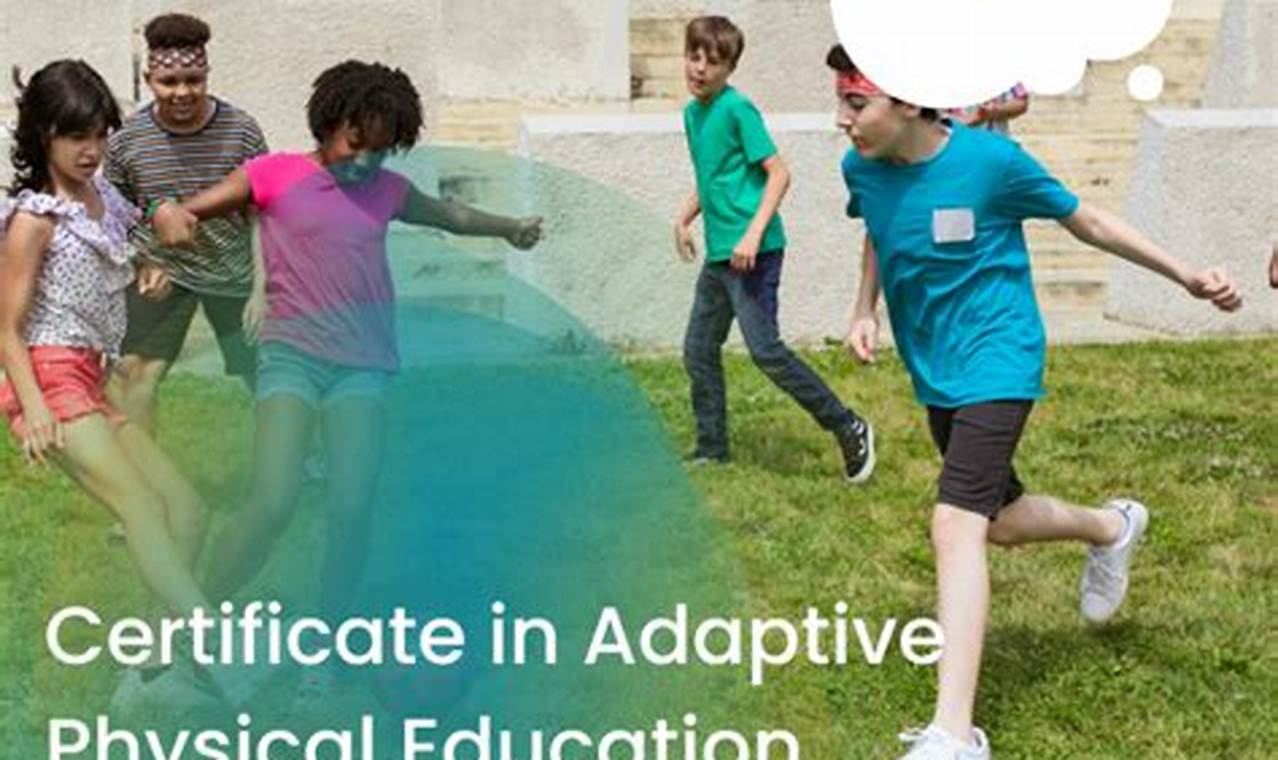 Best Online Adapted Physical Education Certification Programs