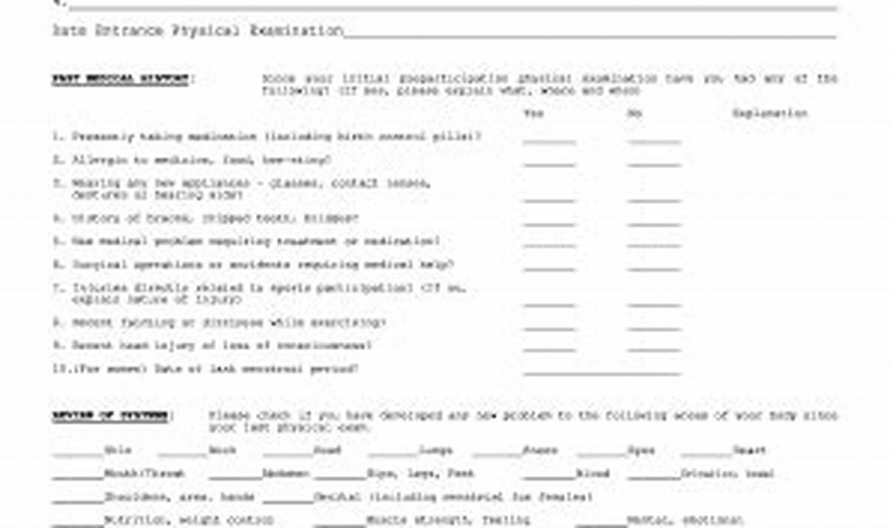 AAA Physical Form: A Complete Guide