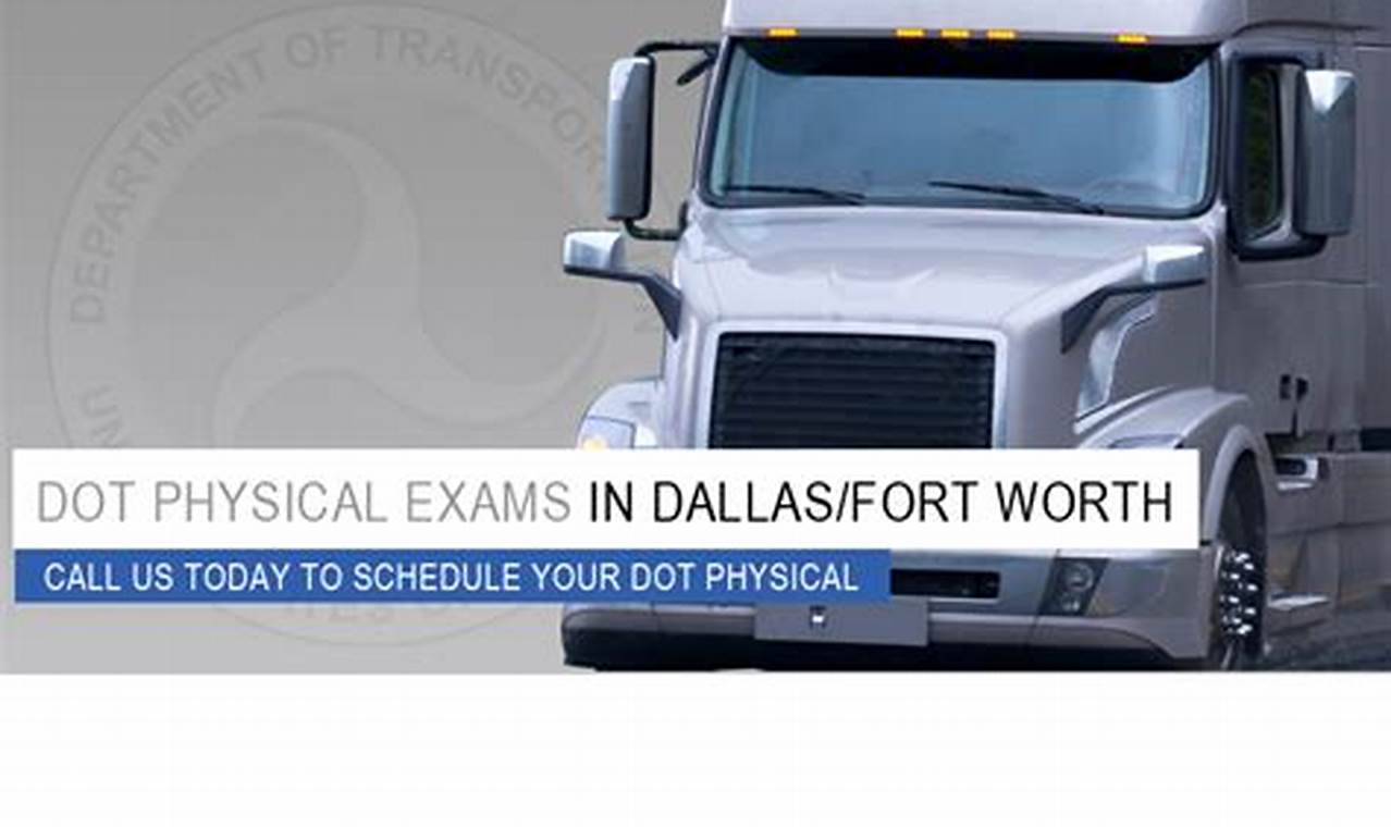 Fast & Easy DOT Physicals in Dallas TX | Renew Today