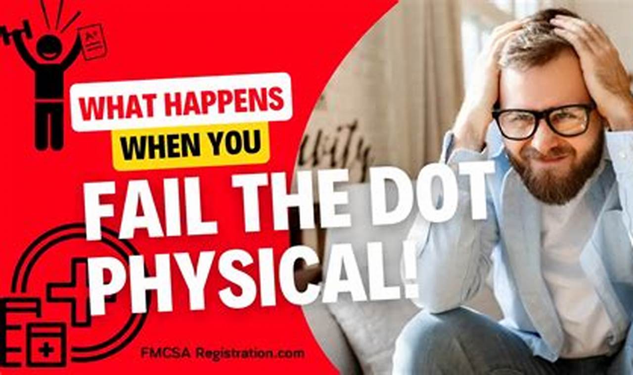 Failing DOT Physical: Consequences & Solutions