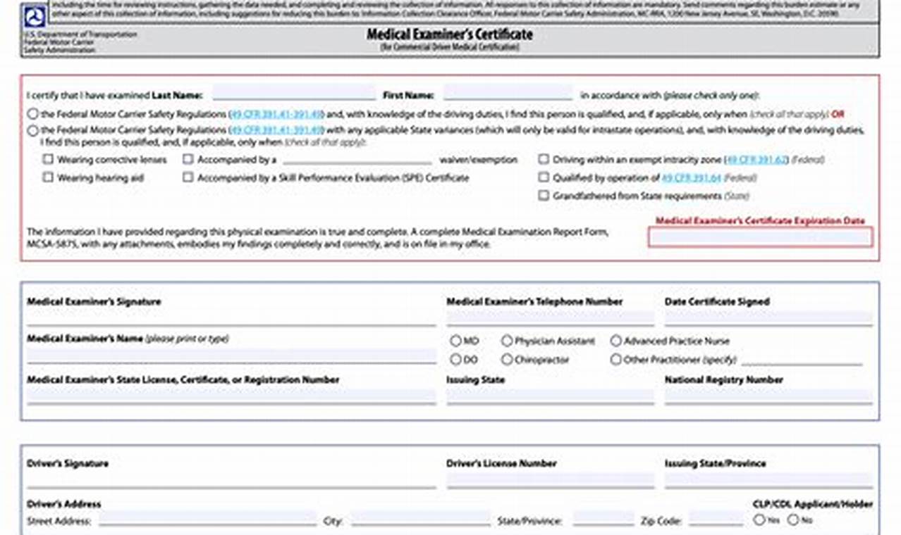 DOT Physical Exam: What's Involved?